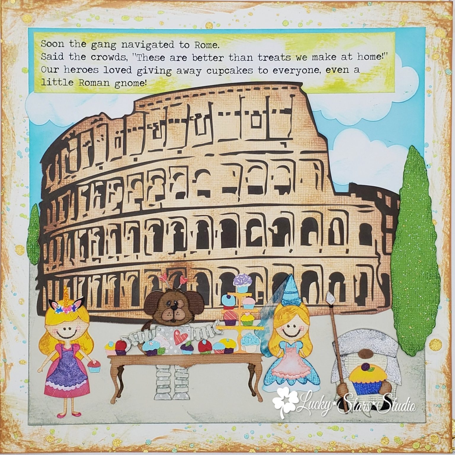 The Cupcake Caper Storybook – Lucky Stars Studio